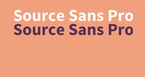 Source Sans Pro Bold Free Font What Font Is