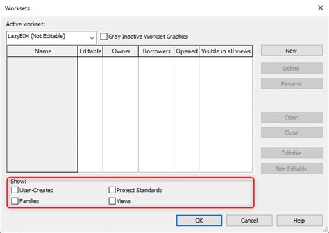 How To Use Worksets In Revit LazyBim
