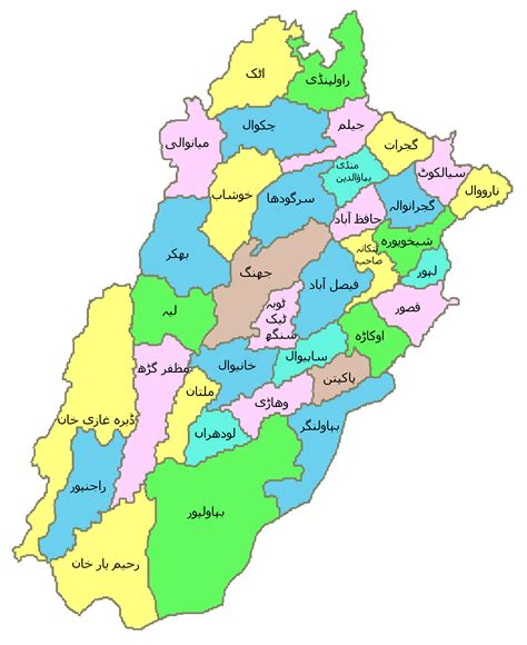 File Punjab Districts Png Wikimedia Commons