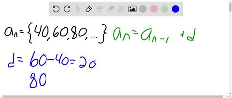 solved for the following exercises write a recursive formula for each
