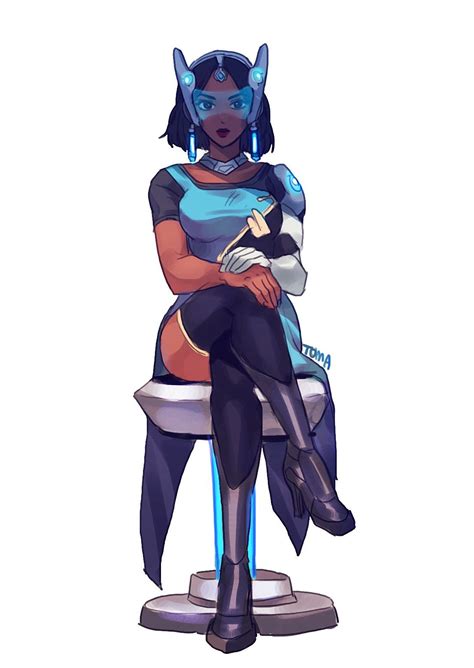 Casais Lésbicos Fofos Overwatch Arte De Fã