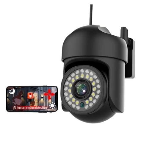 Security Camera， 5mp 5g Outdoor Ptz Camera Hd Infrared Night Vision Ai Human Automatic Tracking