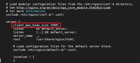 H Ng D N S A L I Request Entity Too Large Tr N Nginx One It