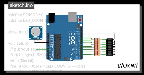Potentiometer Copythermosensor Wokwi Esp32 Stm32 Arduino Simulator