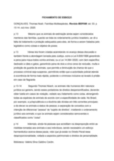 SOLUTION C Pia De Fichamento De Esbo O Fam Lias Multiesp Cies Studypool