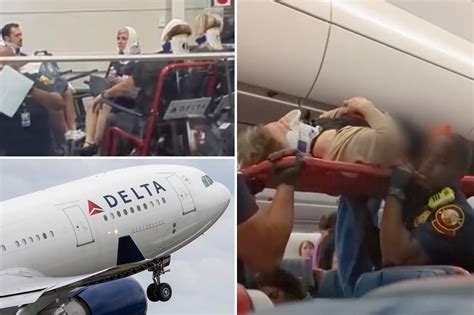 Passengers Stretchered Off Delta Flight After Severe Turbulence