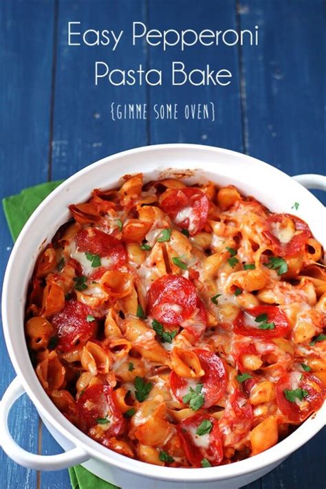 Pepperoni Pasta Bake Gimme Some Oven