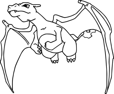 Dibujos De Charizard Para Colorear