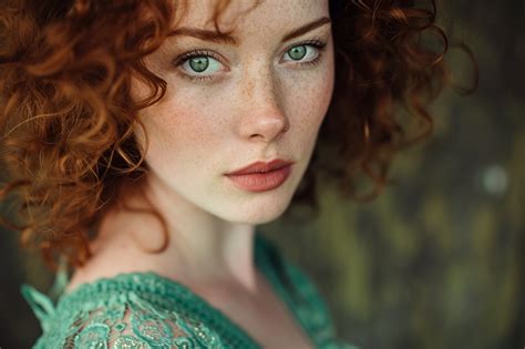 Download Ai Generated Woman Freckles Royalty Free Stock Illustration