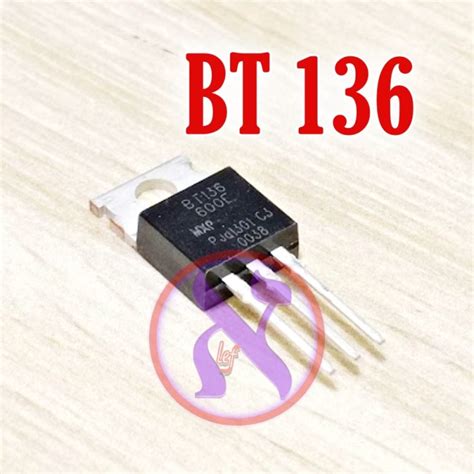 Jual Triac Bt136 Bt 136 600e Transistor Mosfet Kota Surabaya Alef