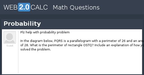 View Question Probability