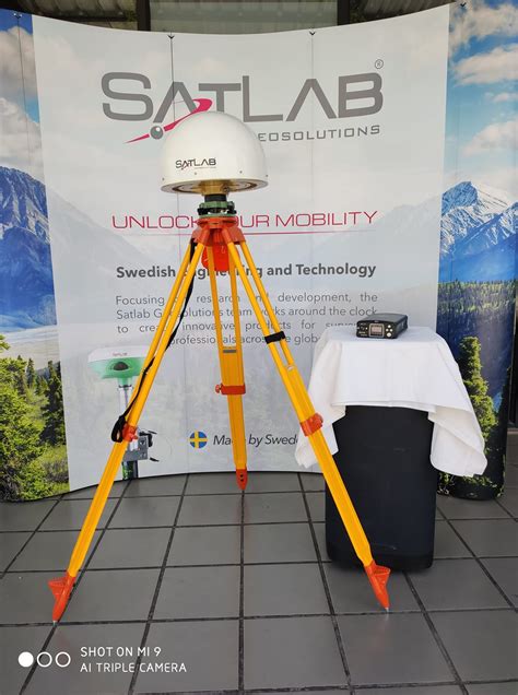 Satlab Thailand Satlab Slx และเสาอากาศสำหรับการตั้ง Cors