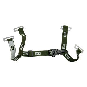 Chinstrap MSA 4 Point Elastic Green Sarana Protek