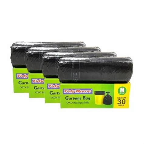 Without Handle Plain Oxo Biodegradable Garbage Bags 19x21 Inch