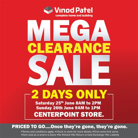 Vinod Our Mega Clearance Sale Is Here With Up To 70 Off On Selected