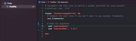 Integrate Ios Sdk