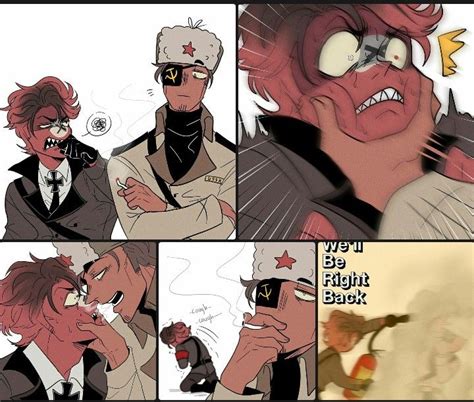 Комикс с СССР и Рейхом Ilustrasi Karakter Gambar Anime Lucu Gambar Lucu