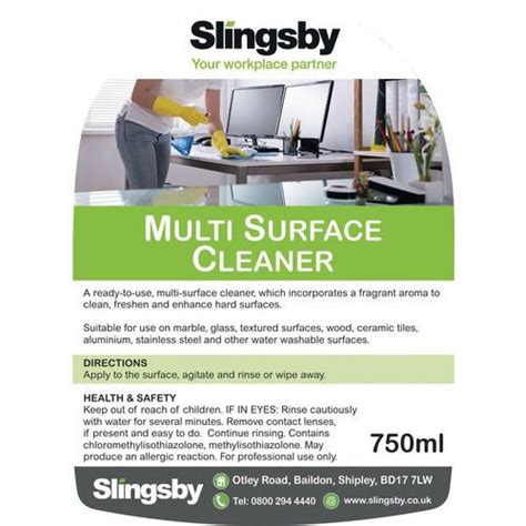 Multi Surface Cleaner 6 X 750ml Hunt Office Ireland