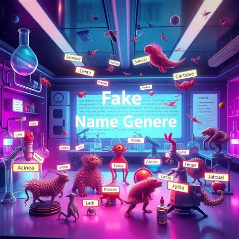 Fake Scientific Name Generator Appwizr