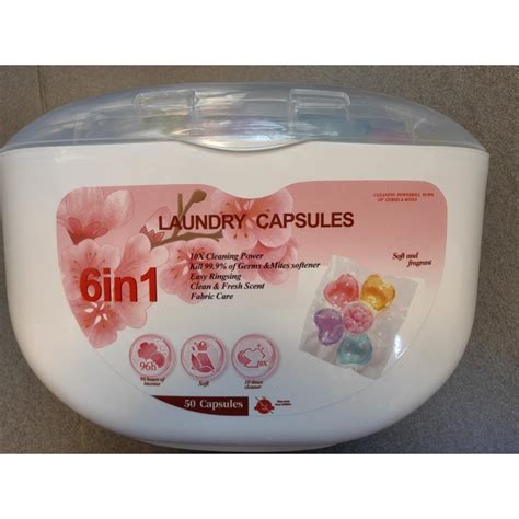 Sg Stocks 50pods 10x Cleaning 5in1 6in1 7in1 Plant Based Laundry