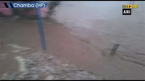 Houses And Roads Damaged Due To Heavy Rainfall In Himachal Pradeshs Chamba