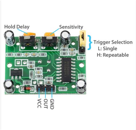 PIR Motion Sensor Module HC SR Motion Detection Supreme Light Technology