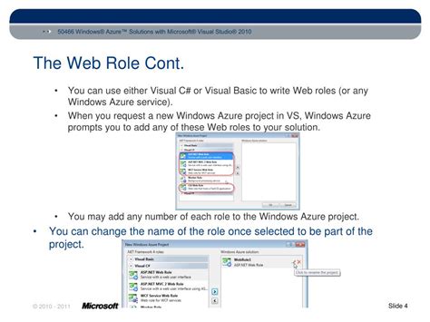 Ppt Windows Azure Web Role Powerpoint Presentation Free Download