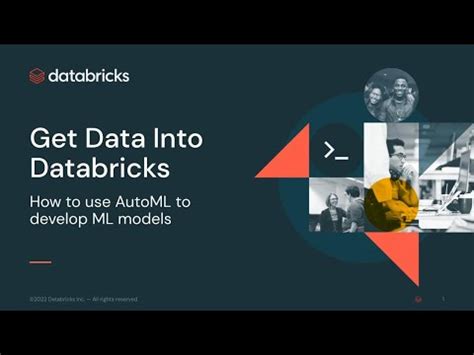 Get Data Into Databricks How To Use AutoML To Develop ML Models YouTube