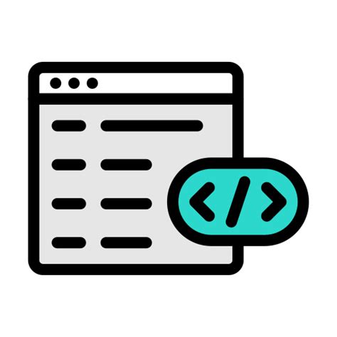 Coding Programming Development Script Webpage Icon Download On