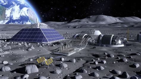 Advanced Technology Operates At A Lunar Site For Asteroid Regolith Excavation And Processing