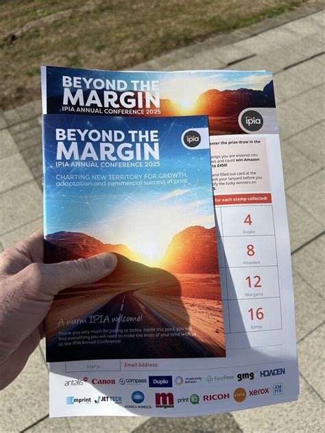 Thank You Brendan Perring And The Independent Print Industries Association Ipia For Making The