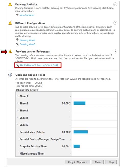 Solidworks Performance Evaluation Drawings