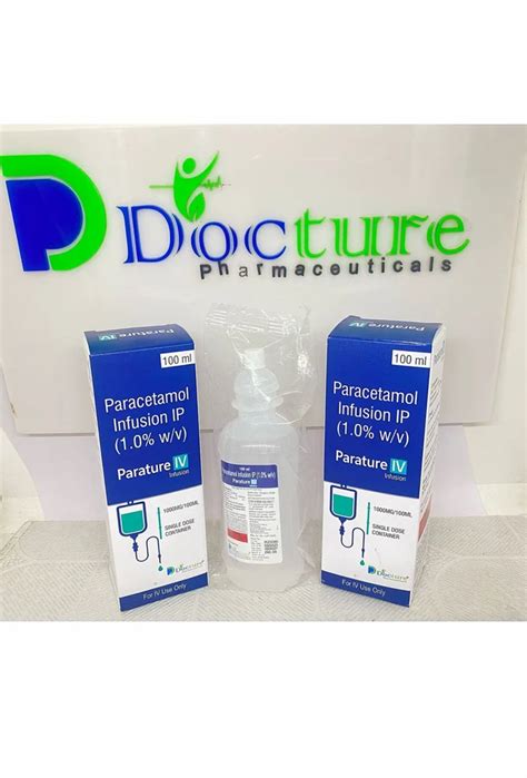 Paracetamol Iv Infusion 100 Ml At ₹ 290piece In Fatehabad Id