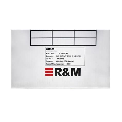 R M Cat 6 U UTP 4P 250 MHz Cable Box In Bangladesh STEL
