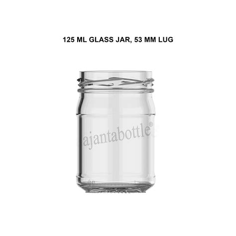 Ml Lug Glass Jar Mm Lug Neck Ajanta Bottle Pvt Ltd
