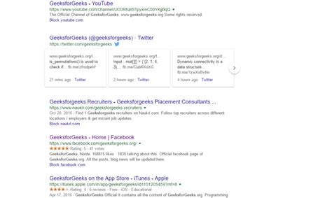 Performing Google Search Using Python Code GeeksforGeeks