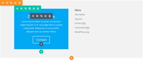 An Overview Of Divi Sections Elegant Themes Documentation