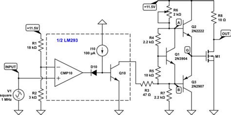 Operational Amplifier Comparator And Pnp Transistor Circuit Methods