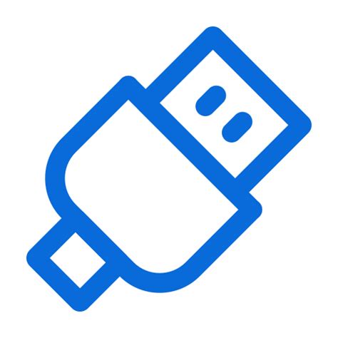 Usb Connector Generic Detailed Outline Icon
