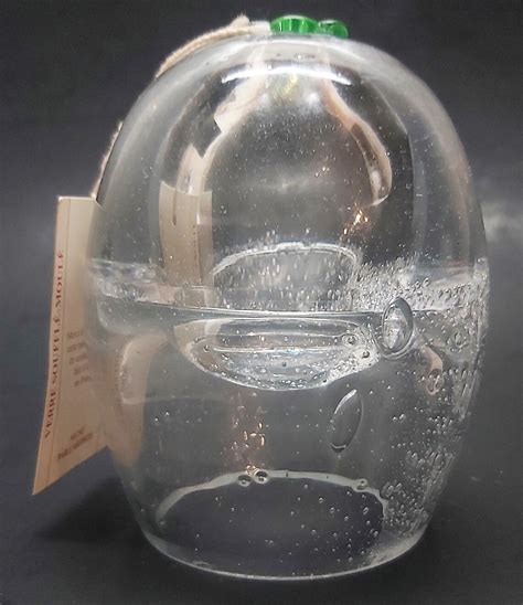 Marian Pyrcak Mp Crystal Art Glass Controlled Bubbles Etsy