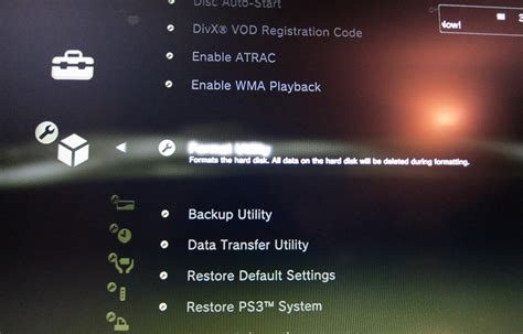 Resetting Ps3 To Factory Settings Hotsell