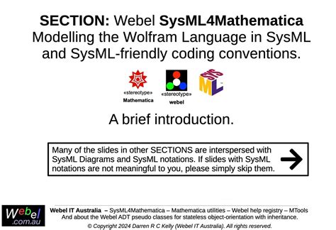 Modelling The Wolfram Language In Sysml And Sysml Friendly Coding