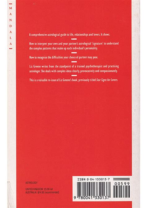 Astrology For Lovers Liz Greene Boekenschaap