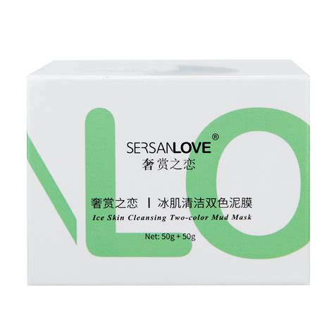 Двоколірна маска SERSANLOVE Ice Skin Cleansing 50+50 г: продаж, ціна у ...