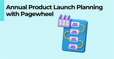 Create An Annual Product Launch Plan With Pagewheel PageWheel