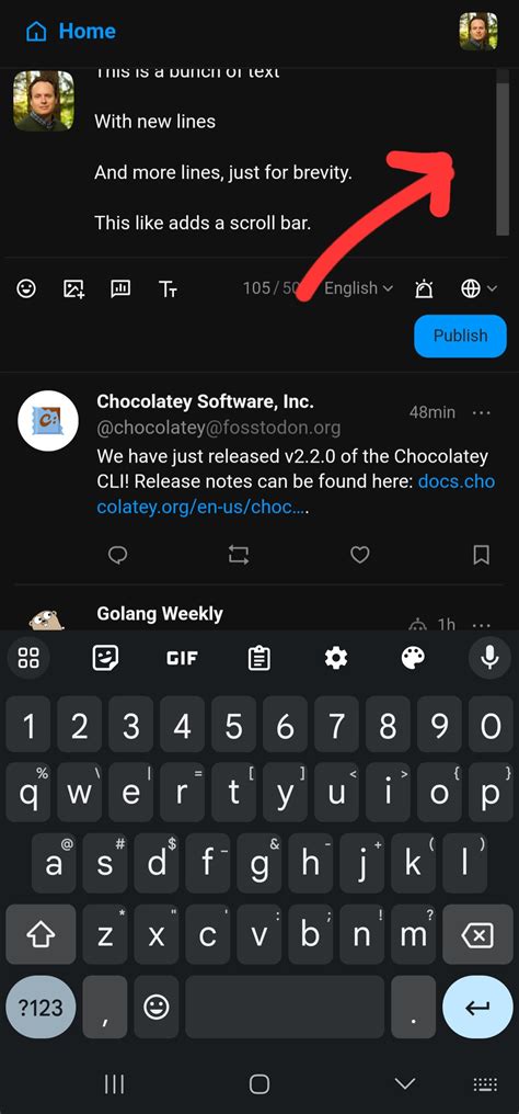 Text Input Area Too Small Often Need To Scroll To Review · Issue