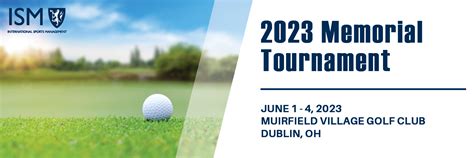 ISM Memorial Tournament ISM