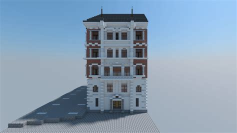 Classical Brick Building Rminecraftbuilds