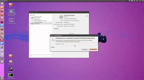 How To Format Hard Drives USBs In Ubuntu 12 04 YouTube