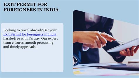 Ppt Exit Permit Frro India Powerpoint Presentation Free Download